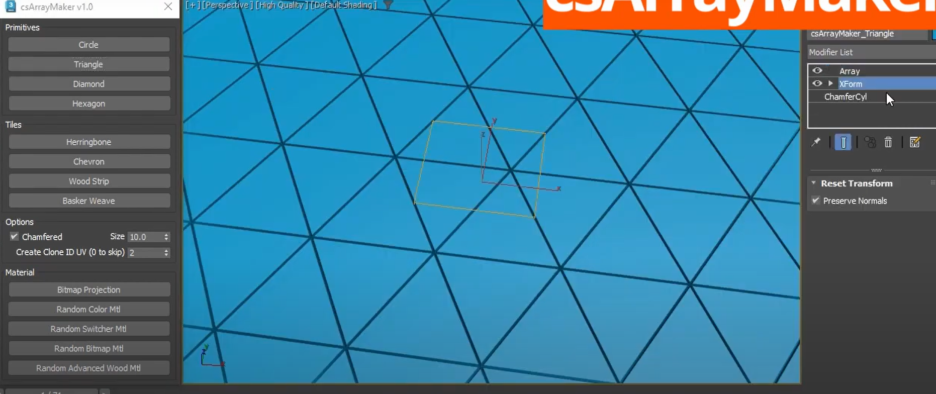 csArrayMaker - andvfx