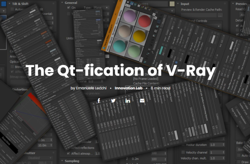 Vray materials 4X faster thanks to QT - andvfx
